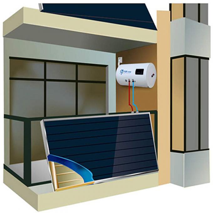 120 Liter Split Solar Hot Water Heater Pressurized System With Enamel ...