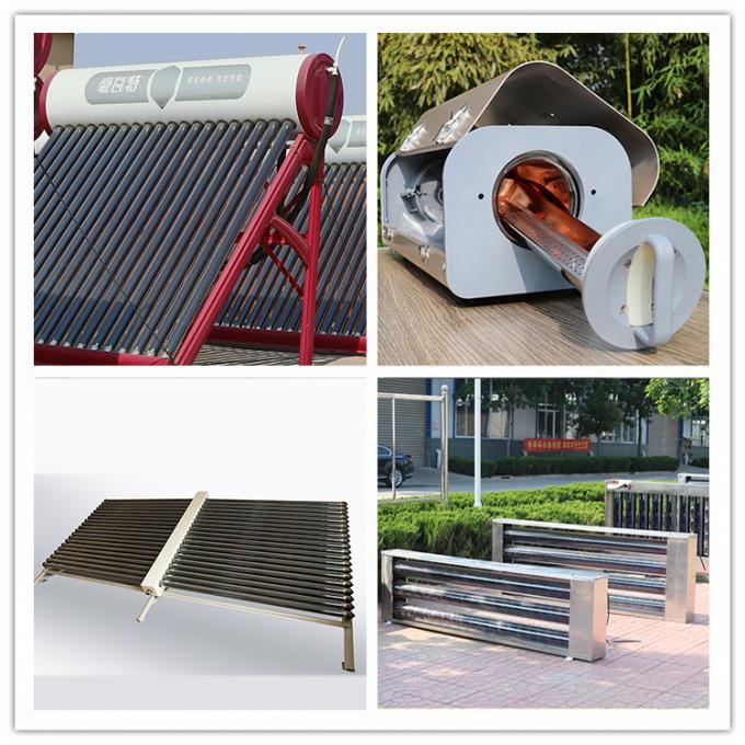 Hot Water Heating Solar Evacuated Tube 137mm Dia Solar Geyser Evacuated ...